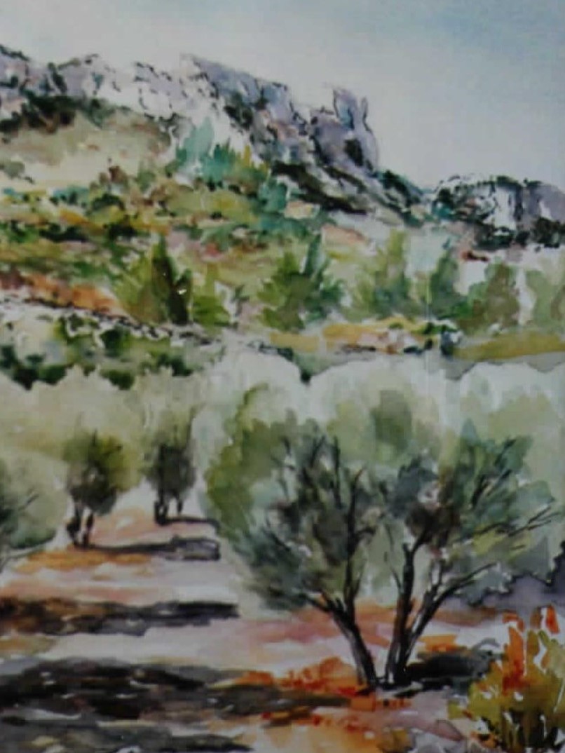 Les Baux de Provence n°2 – elisabeth rozier theron
